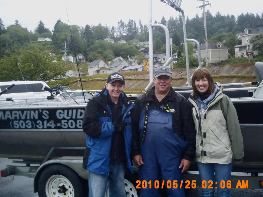 Fishing with Andy Carson again! 5-25-10 | Oregon Fishing Guide | Marvin ...